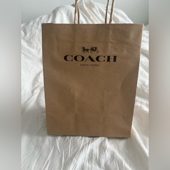 Coach | Bags | Coach New York Brown Paper Bag | Poshmark